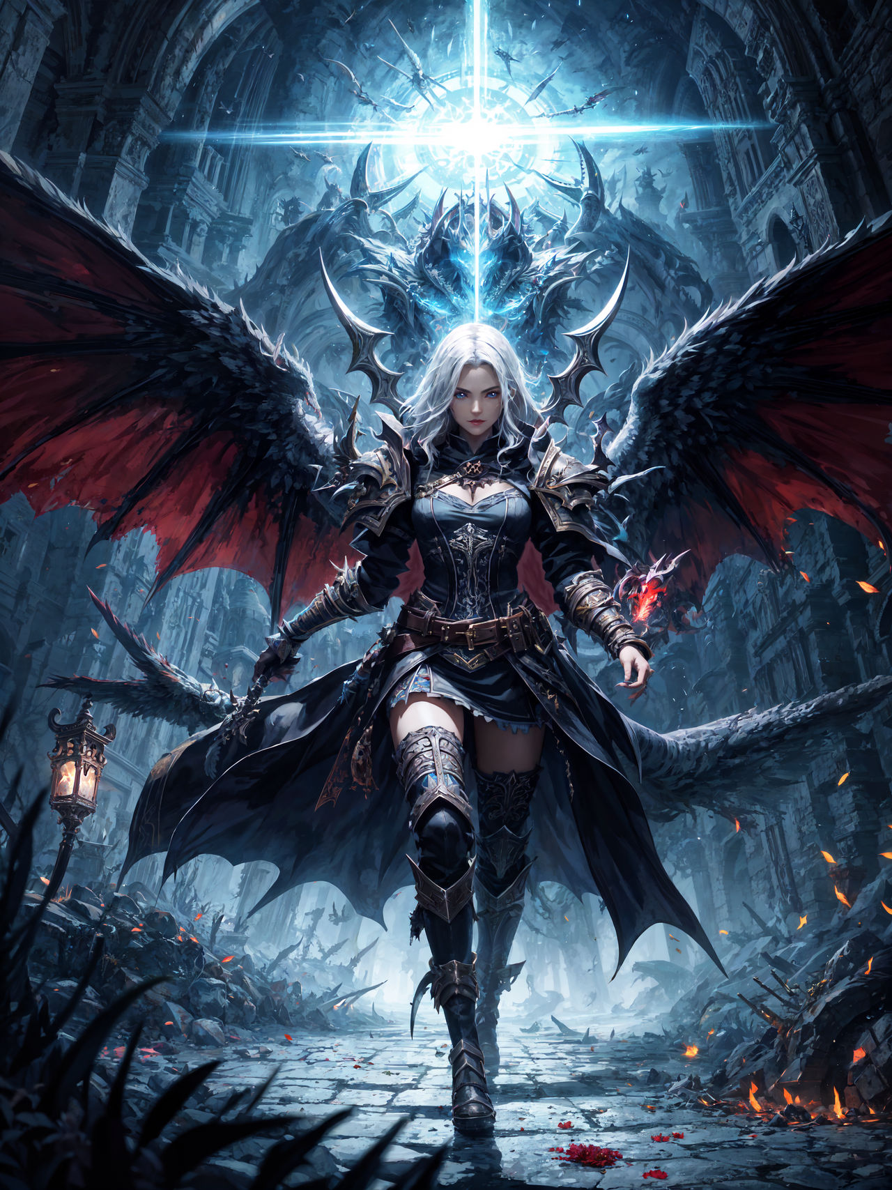 The Fallen Angel Warrior By Hanabiaiart On Deviantart
