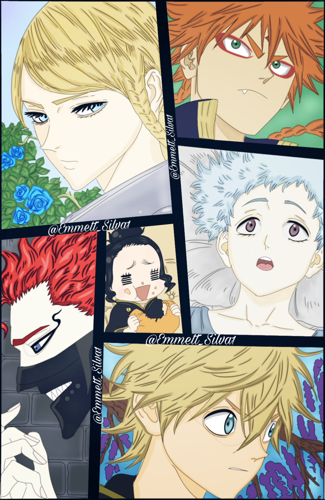 Black Clover by Emmett-Harry on DeviantArt Black Clover by Emmett-Harry on DeviantArt