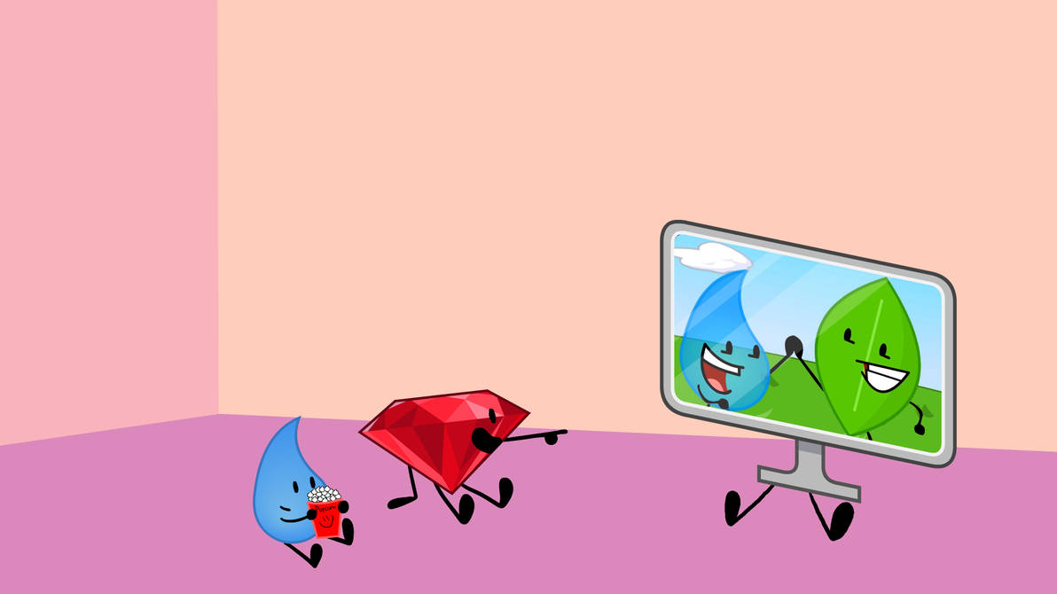 Ruby And Td Watching Bfdi By Louispluspizza On Deviantart
