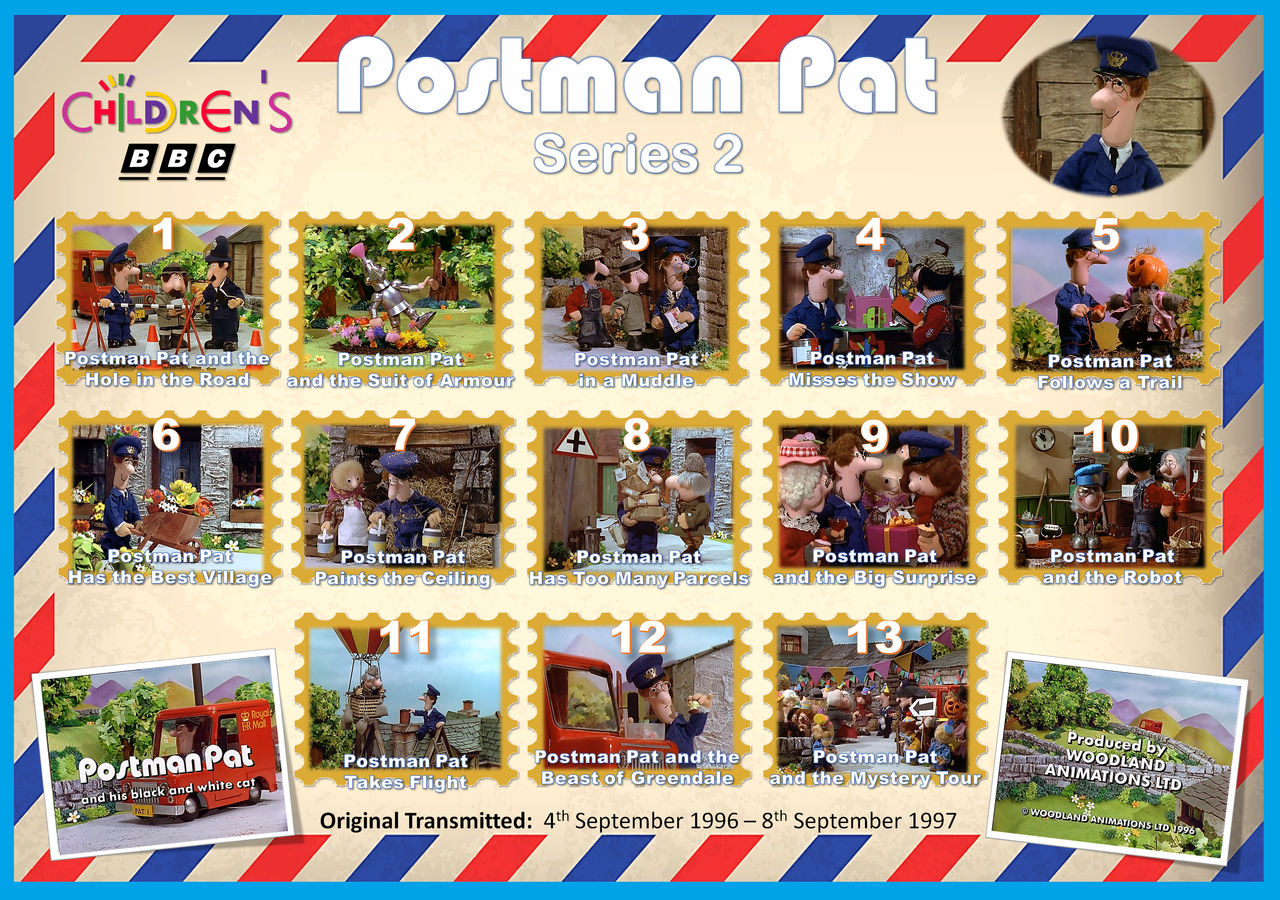 Postman Pat Series 2 1996 1997 By Gikesmanners1995 On Deviantart