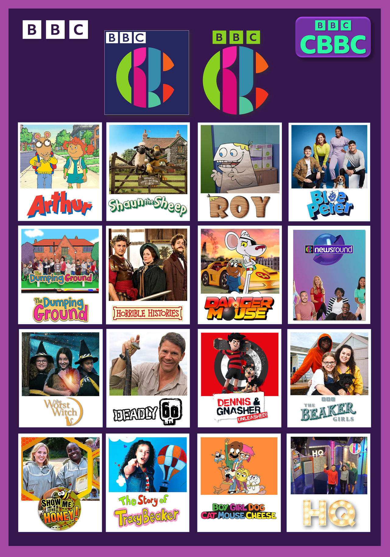 CBBC TV programmes from 2016 - 2023 by gikesmanners1995 on DeviantArt CBBC TV programmes from 2016 - 2023 by gikesmanners1995 on DeviantArt
