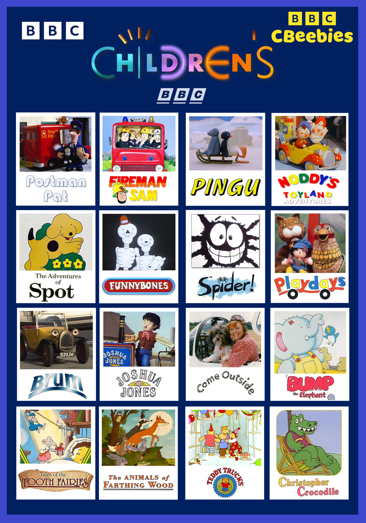 Bbc Children's Tv Programmes From The 1991 - 1994 By Gikesmanners1995