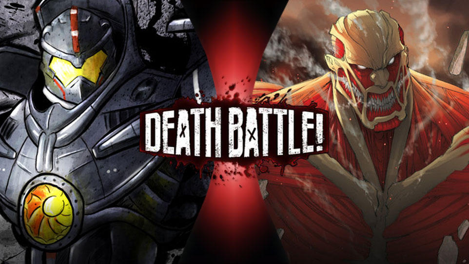 Death Battle Gypsy Danger Vs Colossal Titan By Bluelightning733 On Deviantart