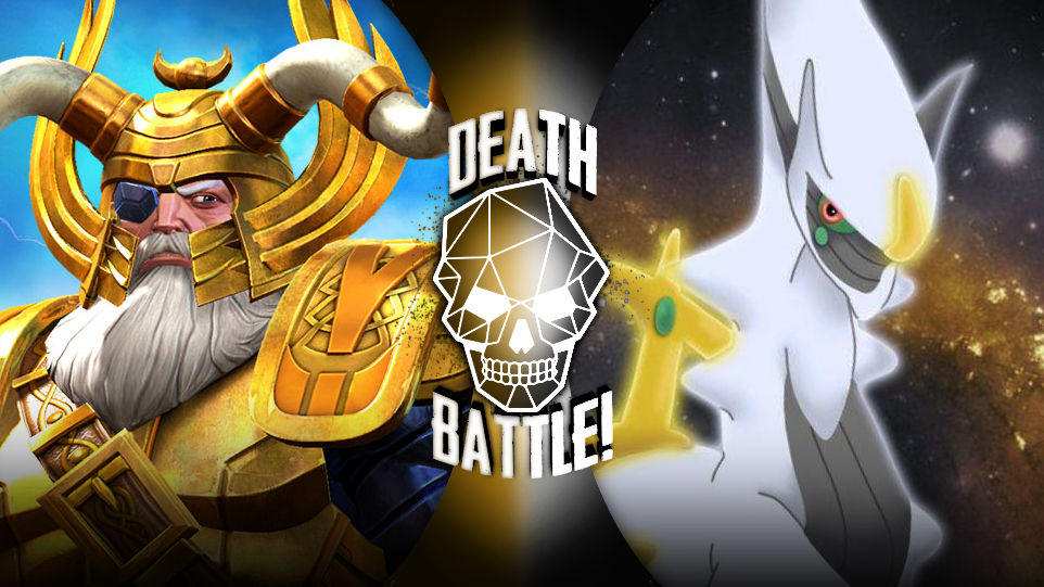 Death Battle Odin Vs Arceus By Bluelightning733 On Deviantart