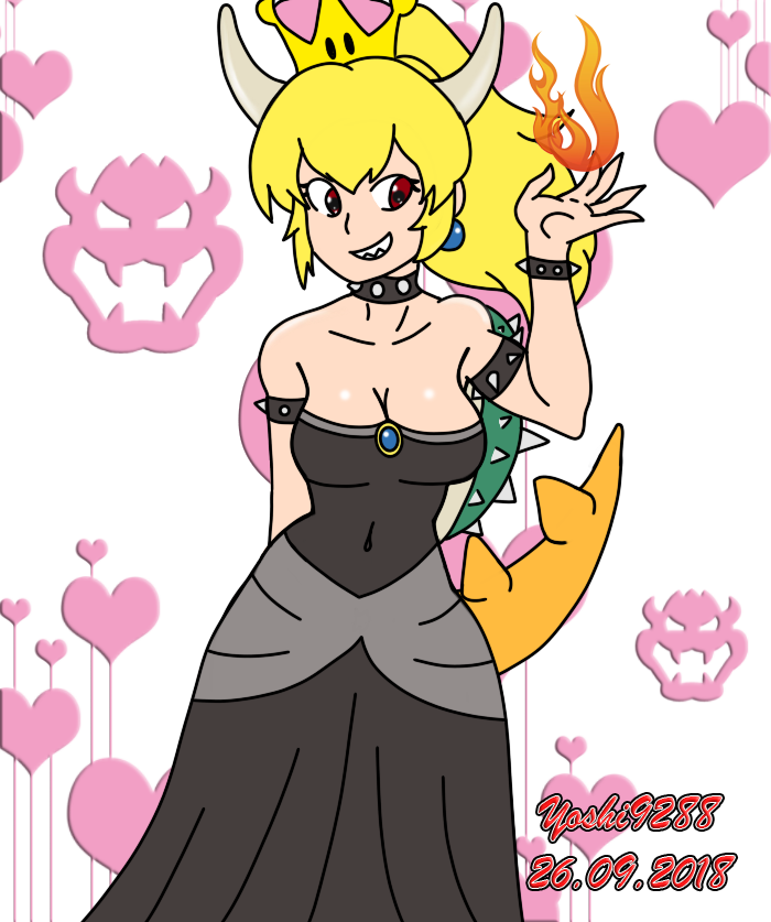 Bowsette Is Ready To Have Some Fun By Yoshi9288 On Deviantart