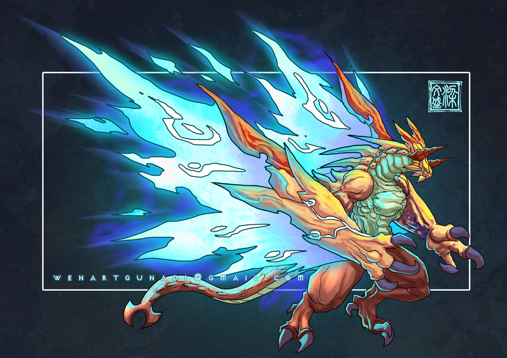 Kaiser dragon Breath of fire IV by Wenart on DeviantArt Kaiser dragon Breath of fire IV by Wenart on DeviantArt