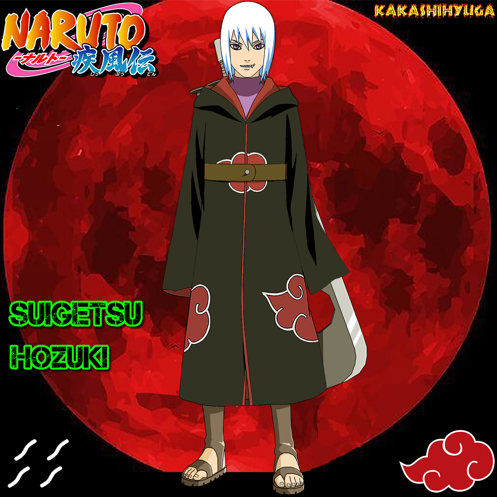 Suigetsu Hozuki Akatsuki By Kakashihyuga On Deviantart