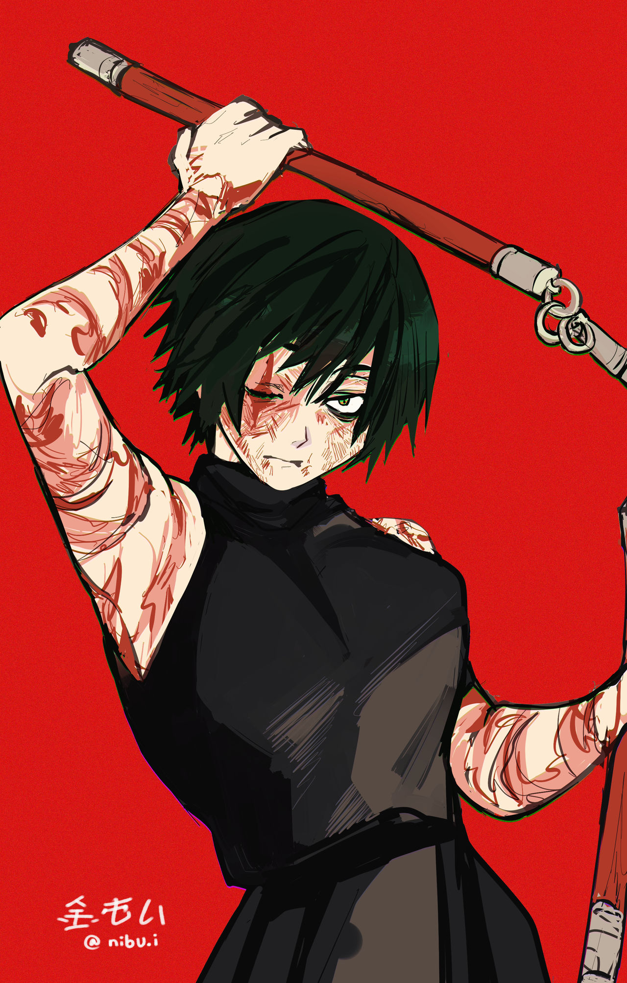 Maki Zenin By Nibu I On Deviantart