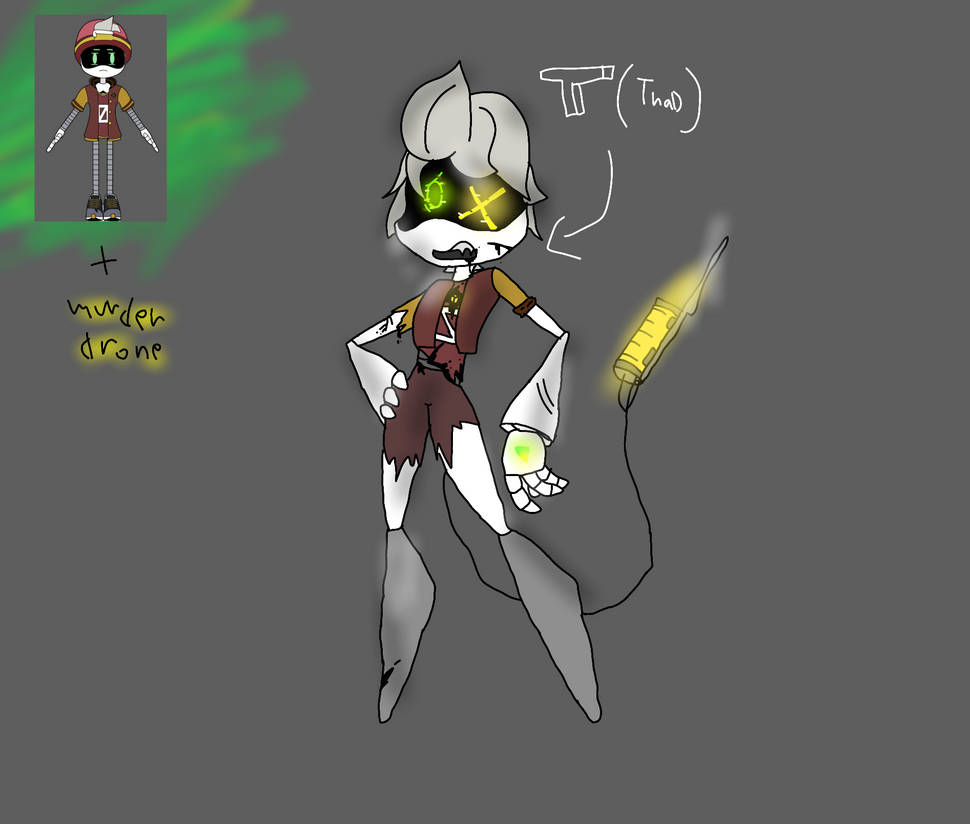 Murder Drone T Thad By Shadowmiesha On Deviantart