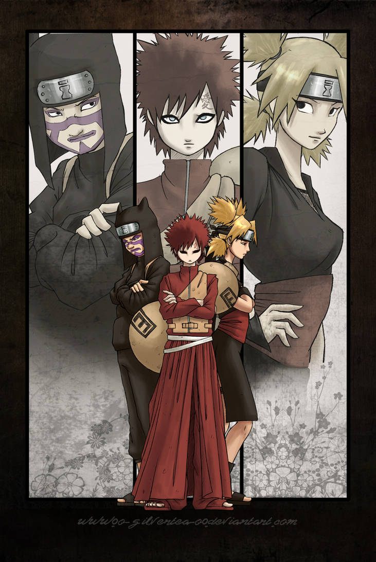 The Sand Ninjas by silverteahouse on DeviantArt