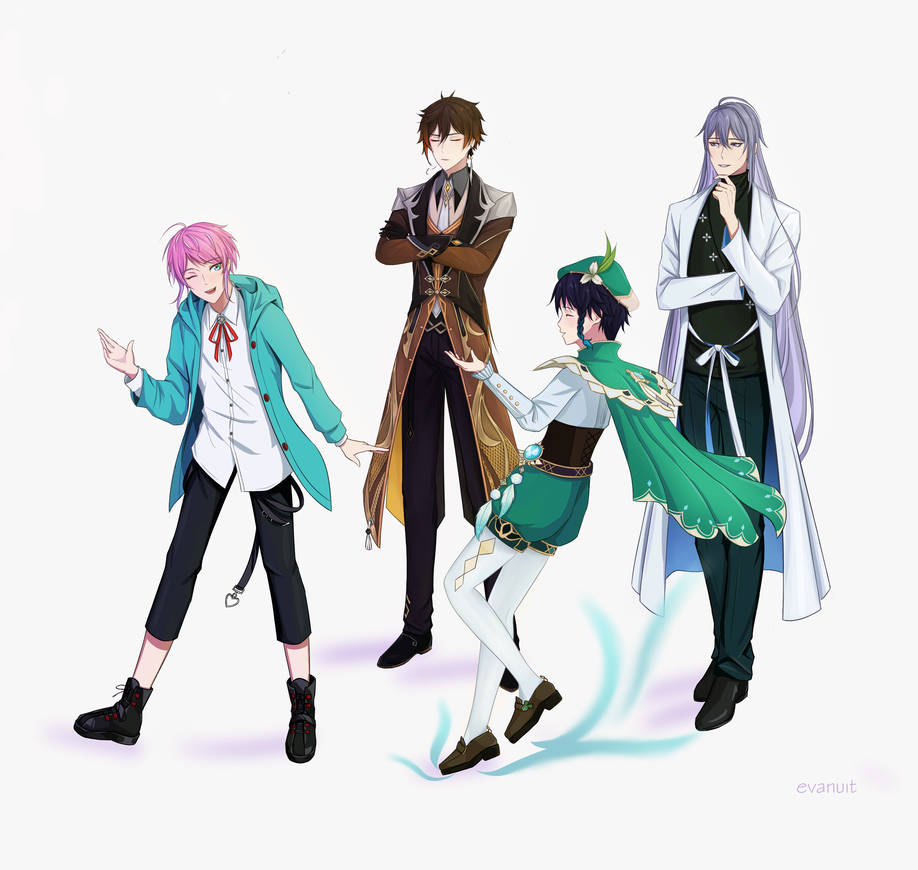 Genshin Impact\ Hypnosis Mic by evanuitart on DeviantArt Genshin Impact\ Hypnosis Mic by evanuitart on DeviantArt