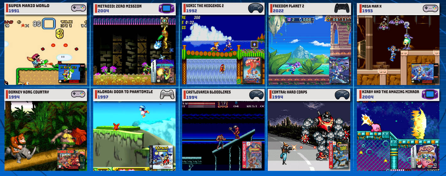 Favorite Side Scrolling Games By Sarhanxg On Deviantart
