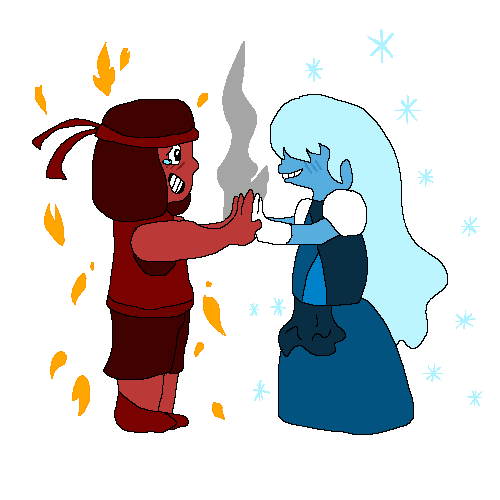 Ruby X Sapphire By Jomadis On Deviantart