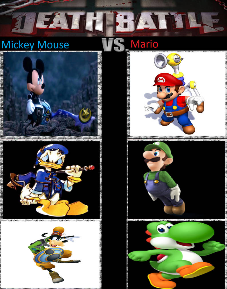Mickey Mouse Vs Mario By Magicalkeypizzadan On Deviantart