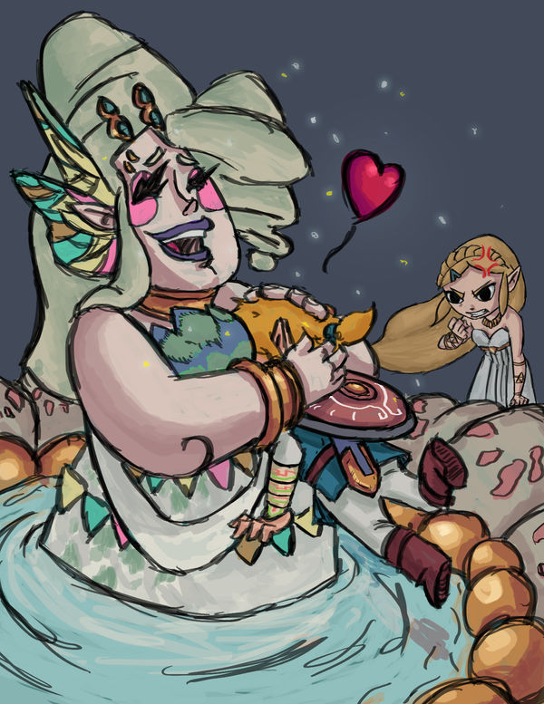 Jealous Zelda by miro42 on DeviantArt Jealous Zelda by miro42 on DeviantArt