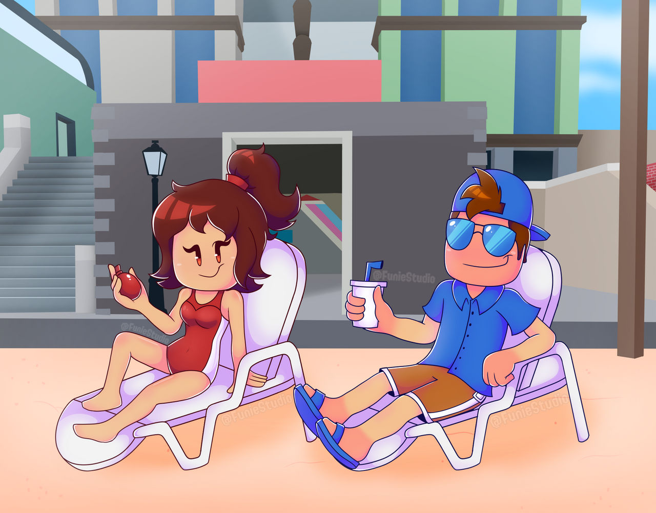 Soak up some sun by Funie on DeviantArt Soak up some sun by Funie on DeviantArt