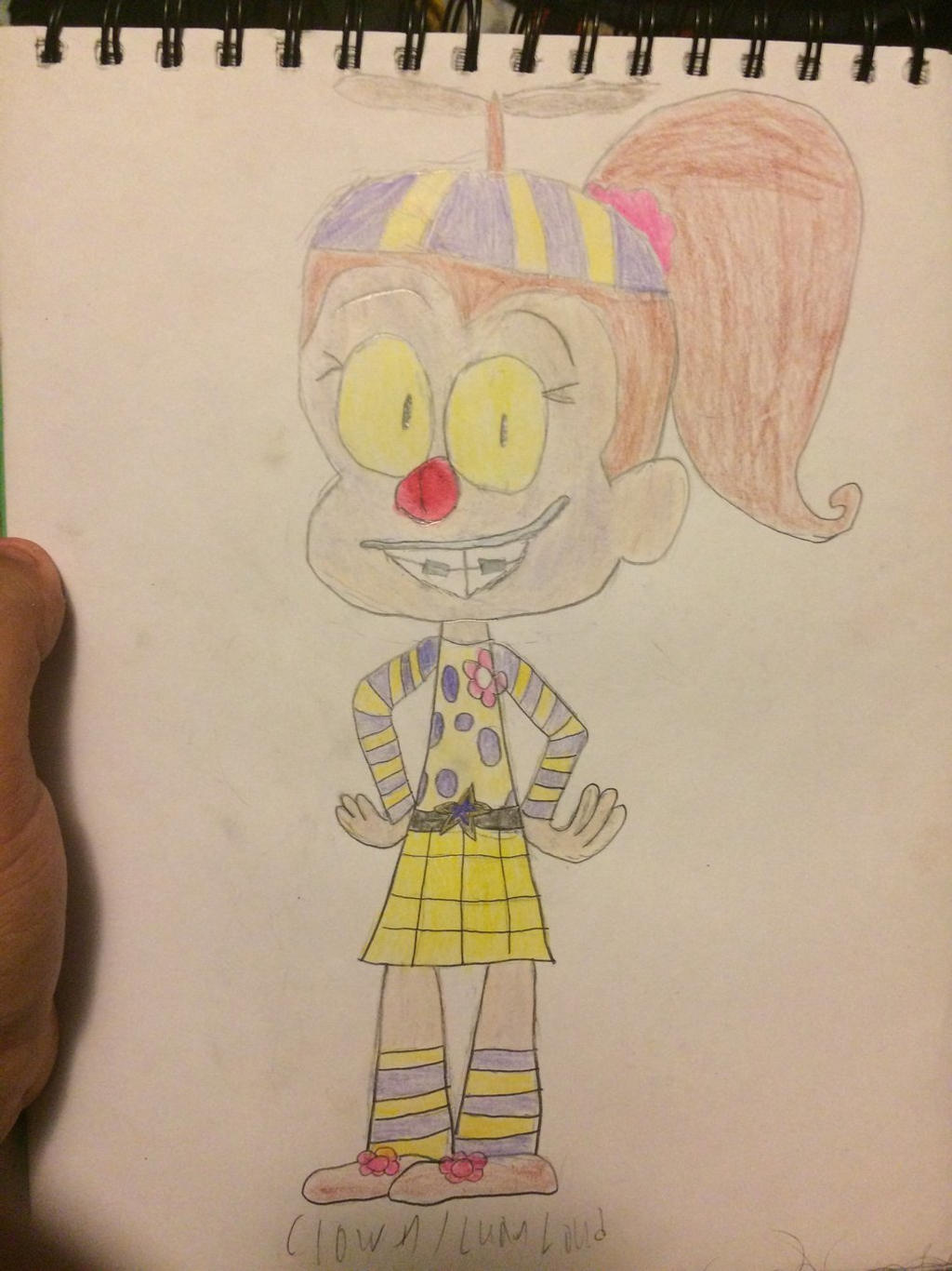 Luan Loud As Clown By Superluian18 On Deviantart