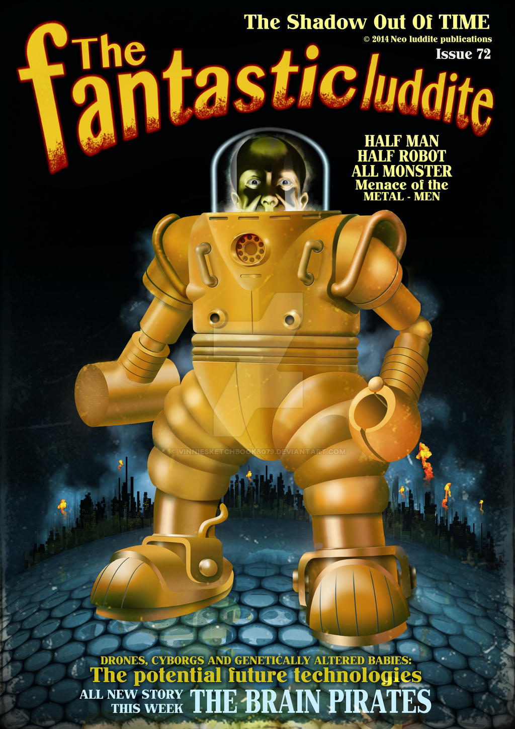 Fantastic Luddite 208a By Vinniesketchbook6079 On Deviantart