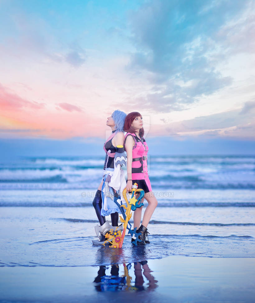 Aqua And Kairi Kingdom Hearts Cosplay By Lily Heis By Lilyheis On