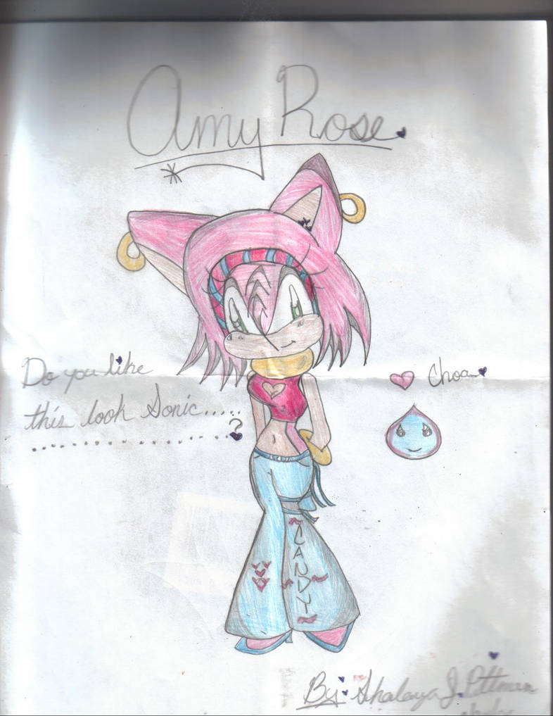 Amy Rose by cutesha on DeviantArt