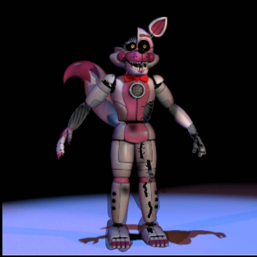 Withered Funtime Foxy By Watermelonfoxy On Deviantart