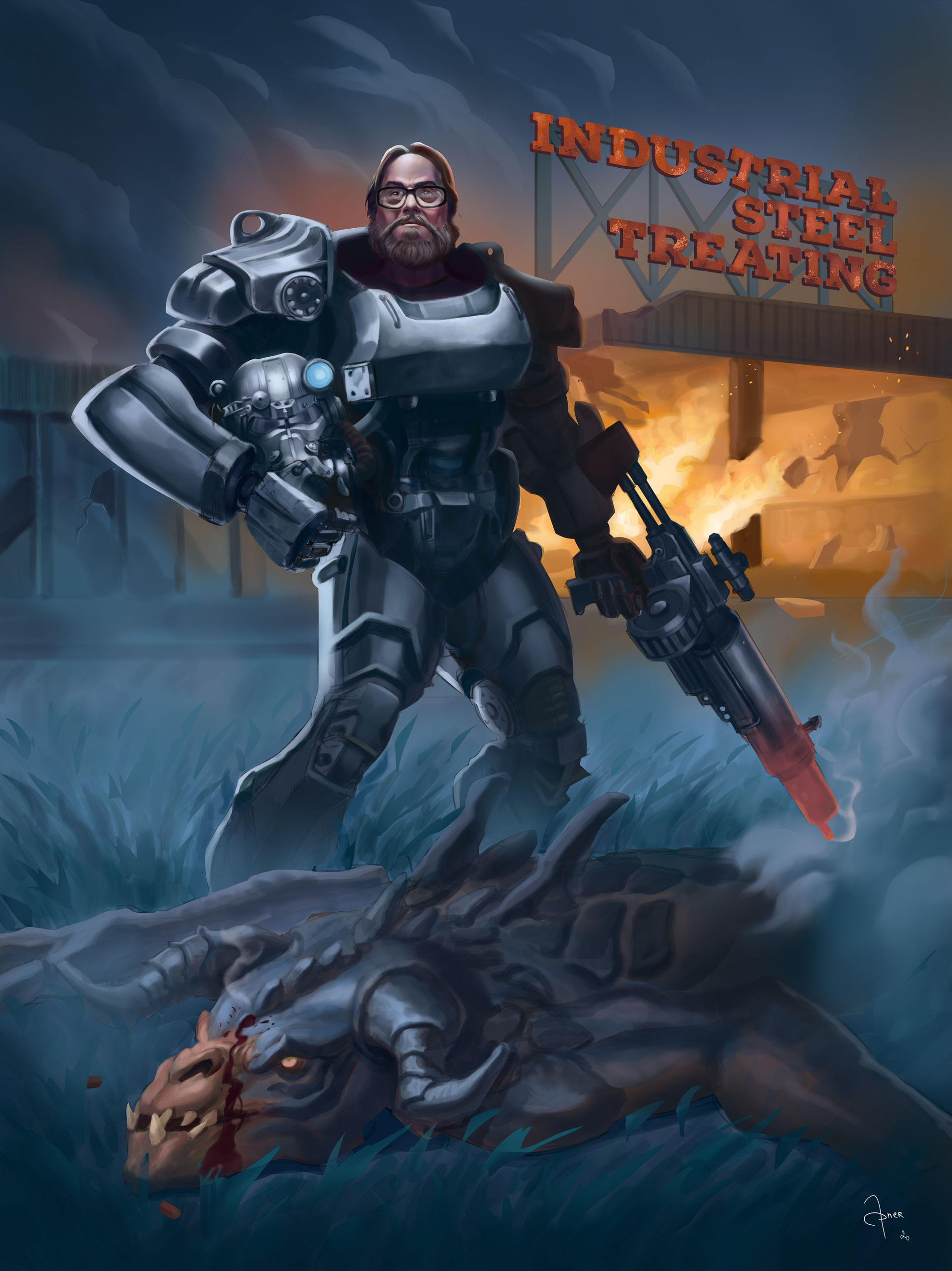 Fallout Commission By Abnerdeathtro On Deviantart