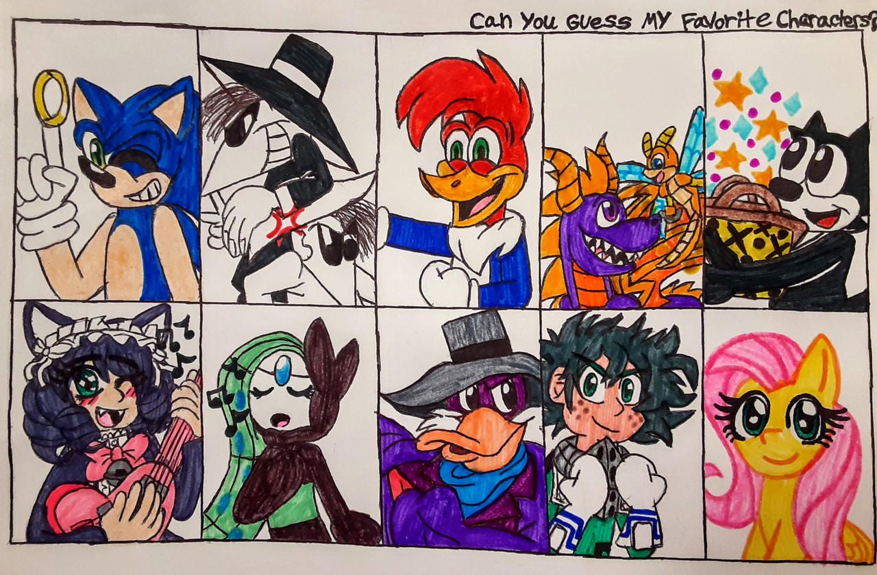 Guess My Favorite Character's Meme by Gtrombetta on DeviantArt Guess My Favorite Character's Meme by Gtrombetta on DeviantArt