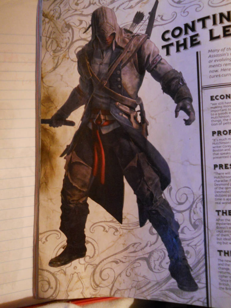 Connor Ac3 Render By Bayonettafan001 On Deviantart