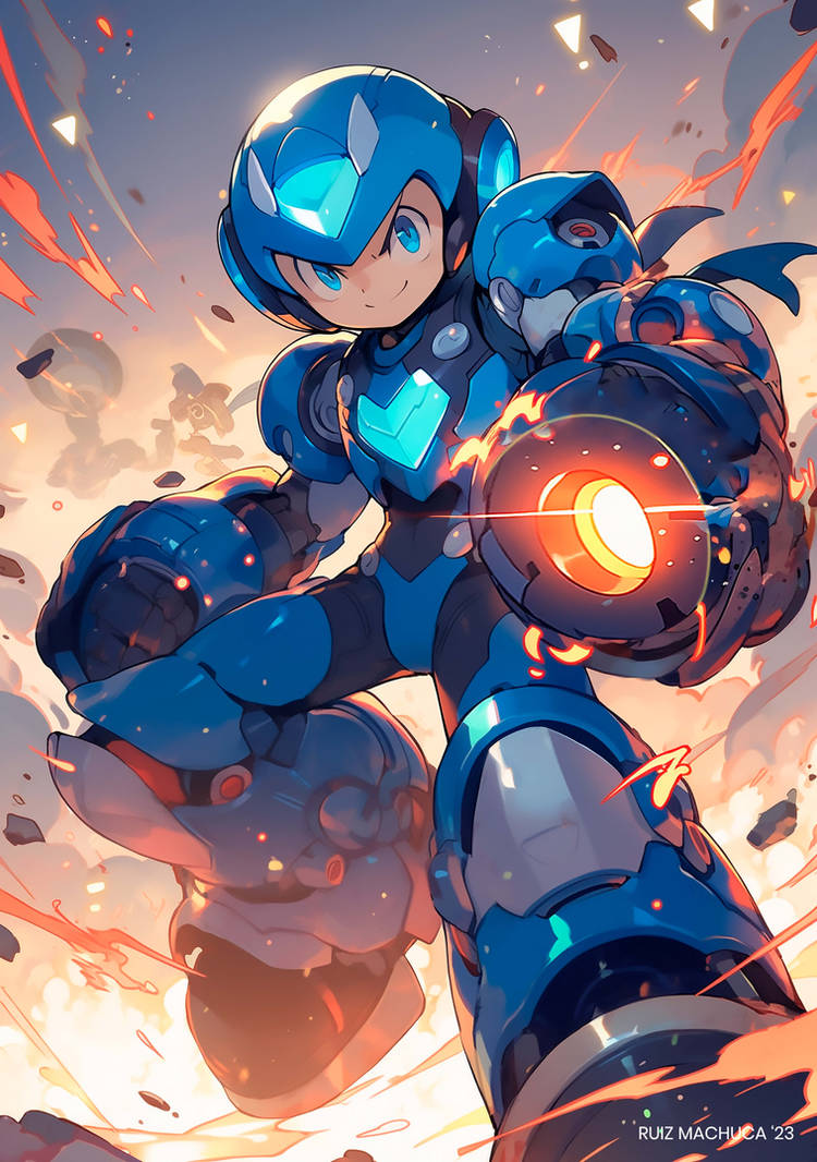 Megaman By Ruizmachuca On Deviantart