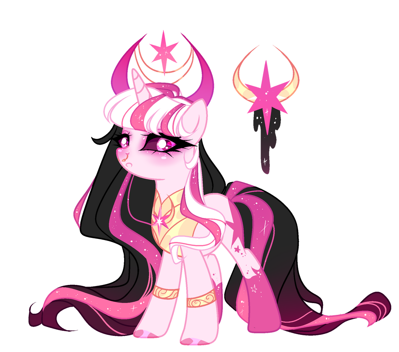 Mlp Next Gen Twilight X Tirek Adoptable By Just Silvushka On Deviantart