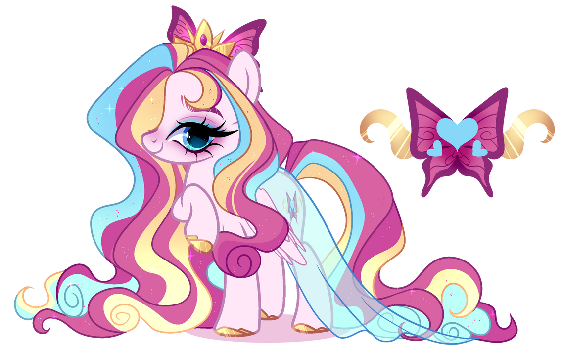 Mlp Next Gen Oc Fluttershy X Cadence Adoptable By Just Silvushka On