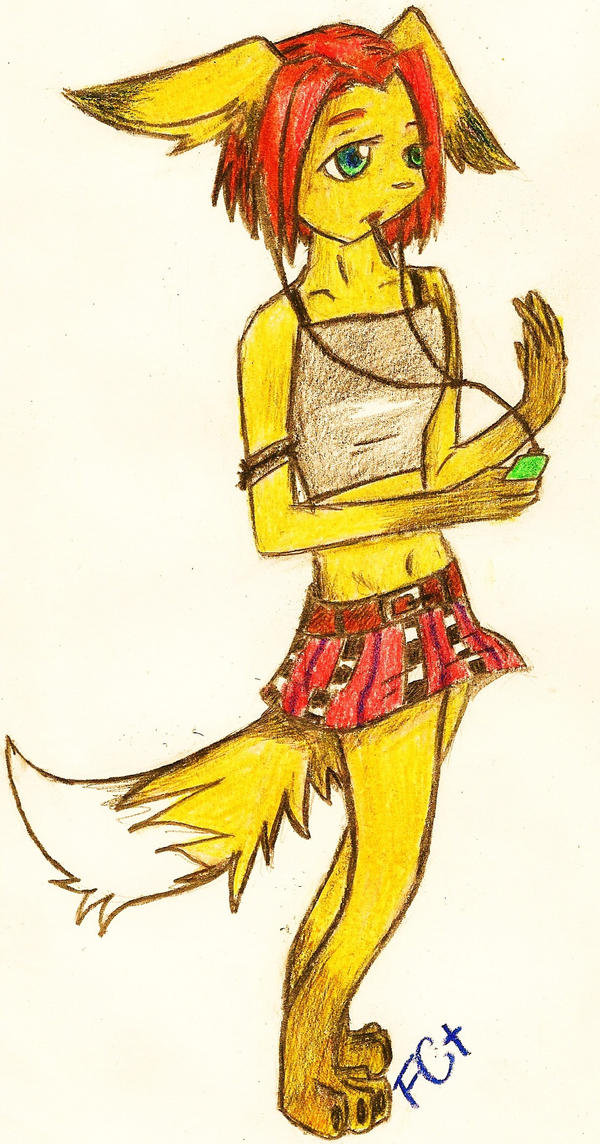 Anthro Fox By Forbiddencavern On Deviantart