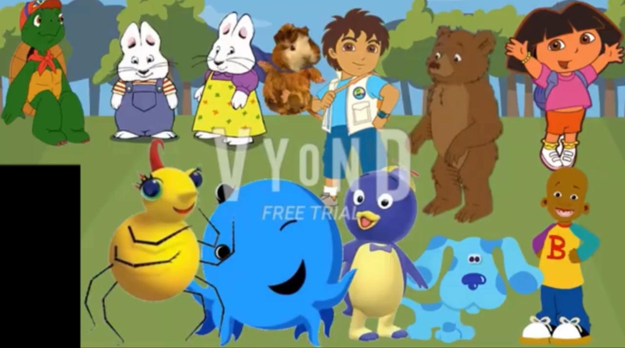Nick Jr Characters By Nickelodeonfan2009 On Deviantart