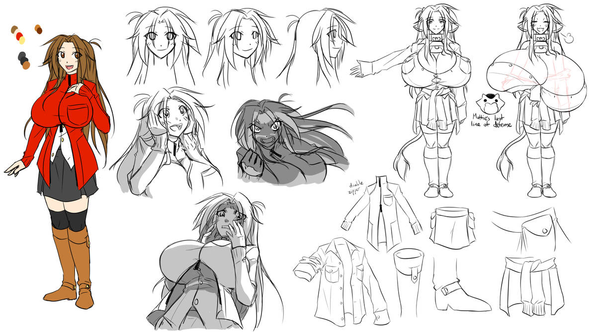 Ego Trigger Mattie Ref Sheet By Matsu Sensei On Deviantart
