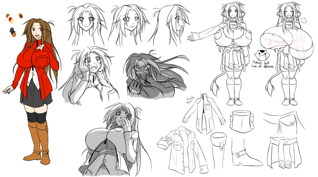 Ego Trigger Mattie Ref Sheet By Matsu Sensei On Deviantart