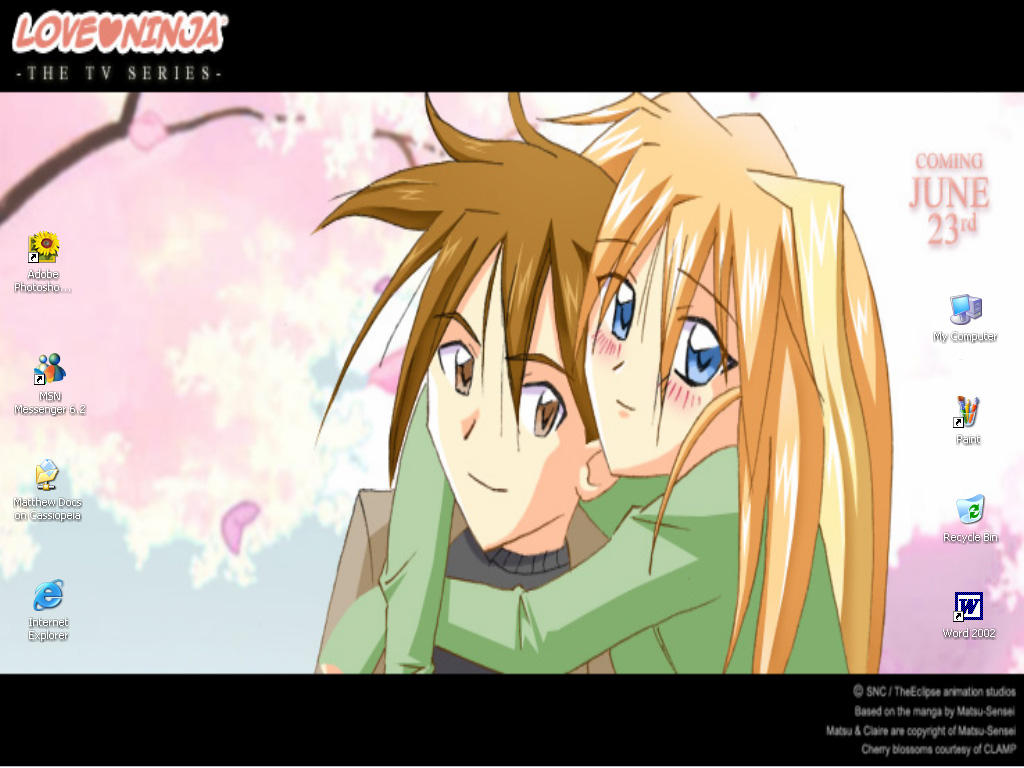 Love Ninja Desktop Xd By Matsu Sensei On Deviantart