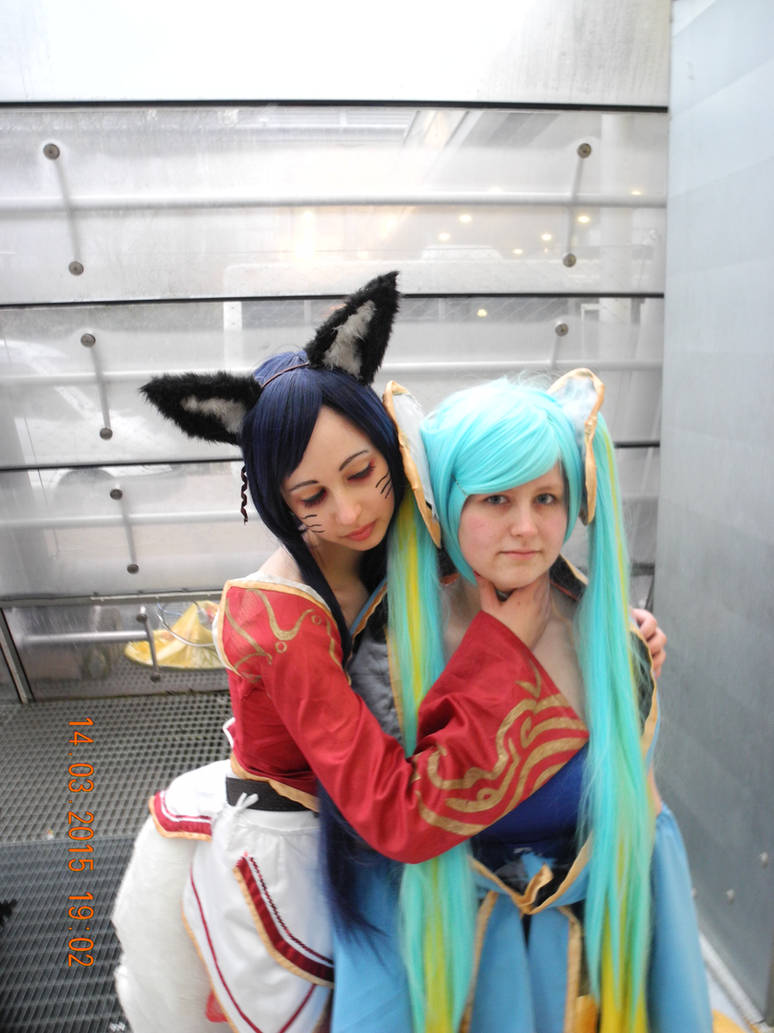 Ahri X Sona By Darkzeldaneedlove On Deviantart