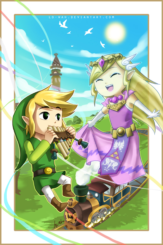 Loz Spirit Tracks By Lo Wah On Deviantart