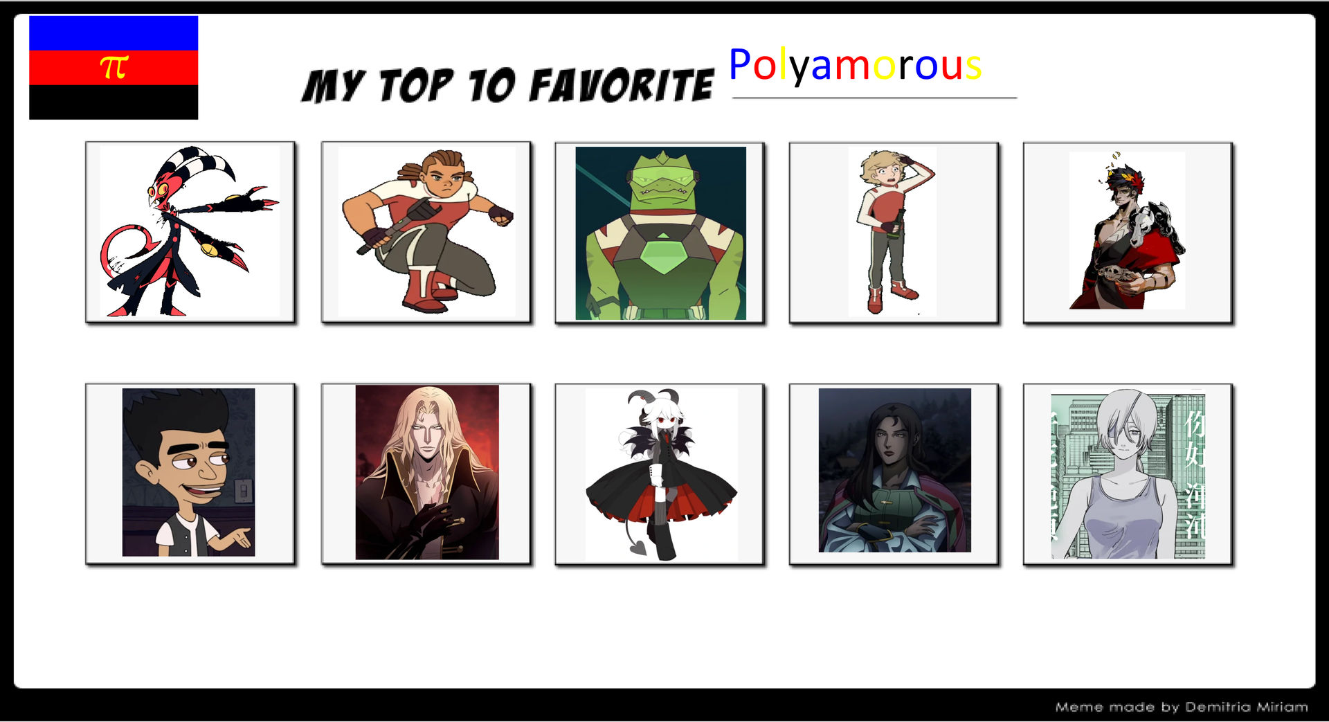 My Top 10 Favorite Polyamorous Characters By Alyssaloyd On Deviantart