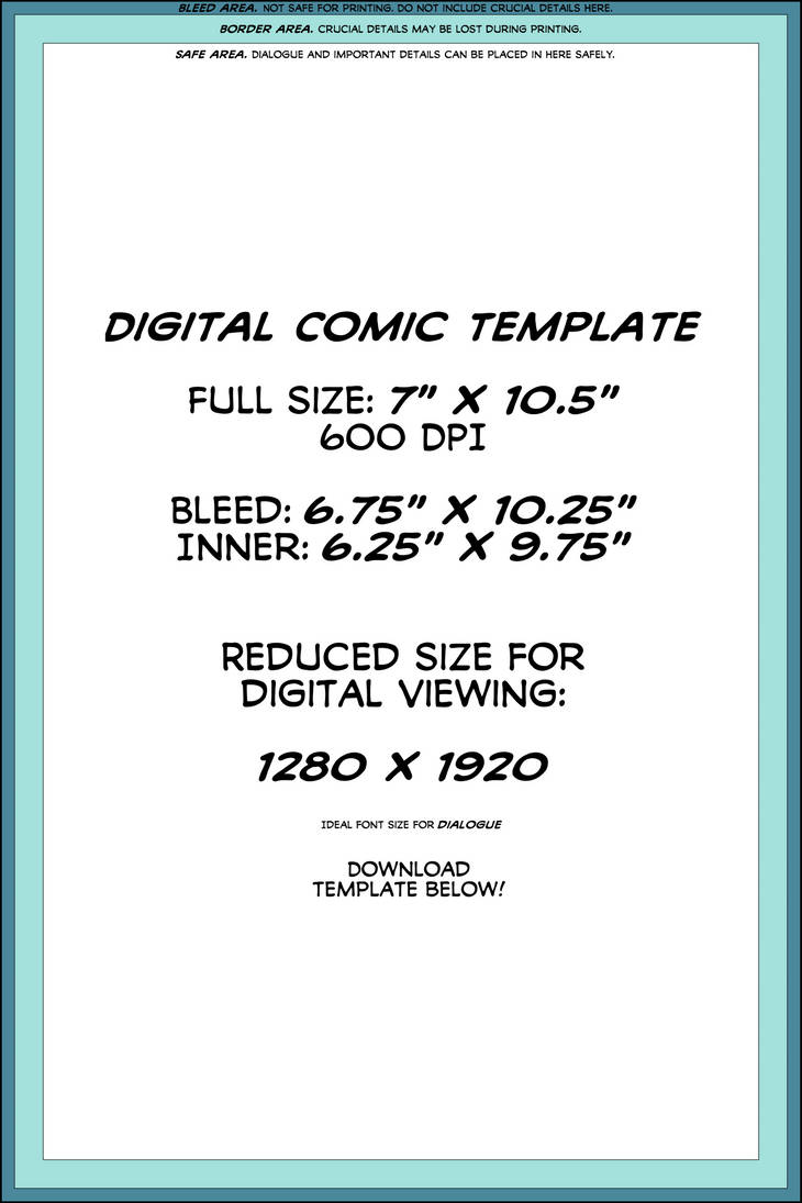 Digital Comic Page Template By TheInkyWay On DeviantArt digital-comic-page-template-by-theinkyway-on-deviantart