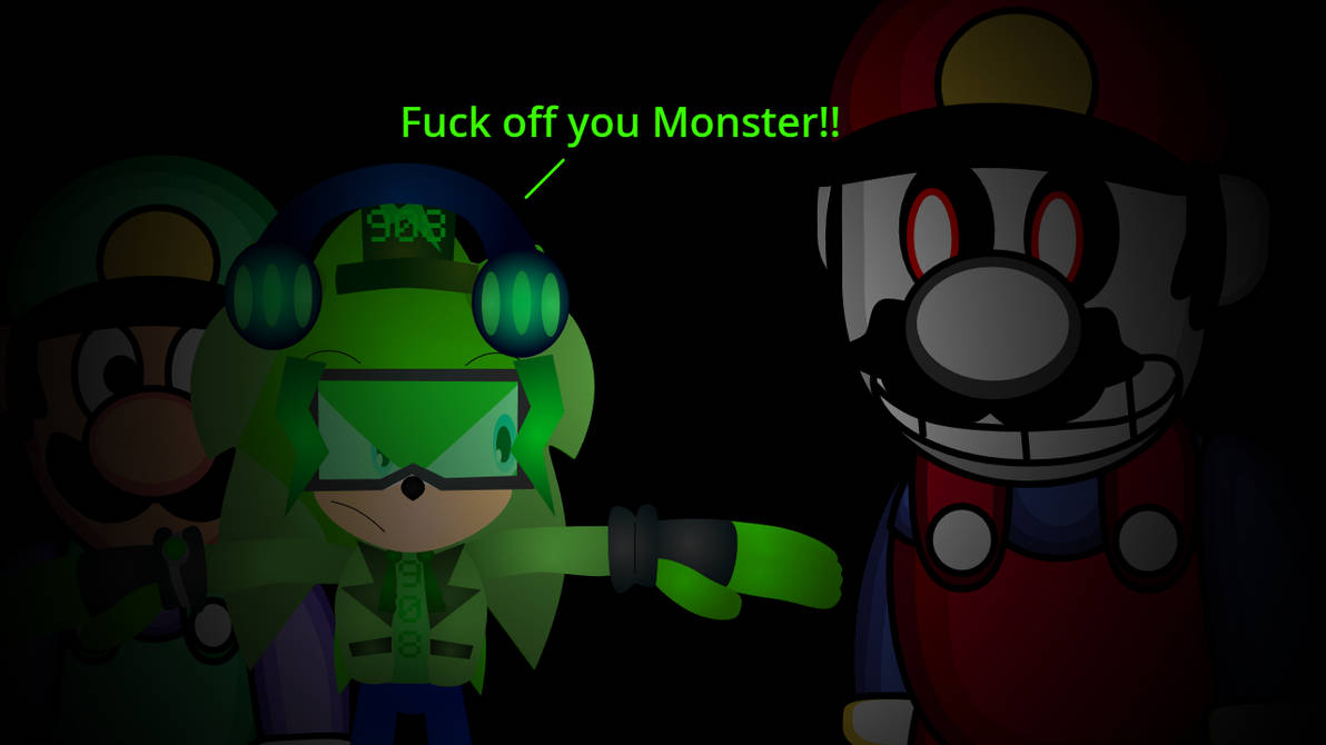 Me Protect Luigi From Mariovbs By Drartymik908 On Deviantart