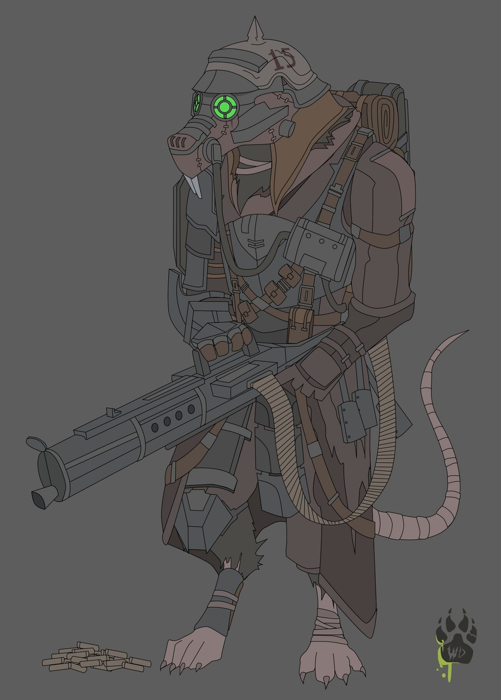 The Big Imageboard Tbib 2017 Anthro Armor Biped Clothed Clothing Fully Clothed Furgonomics