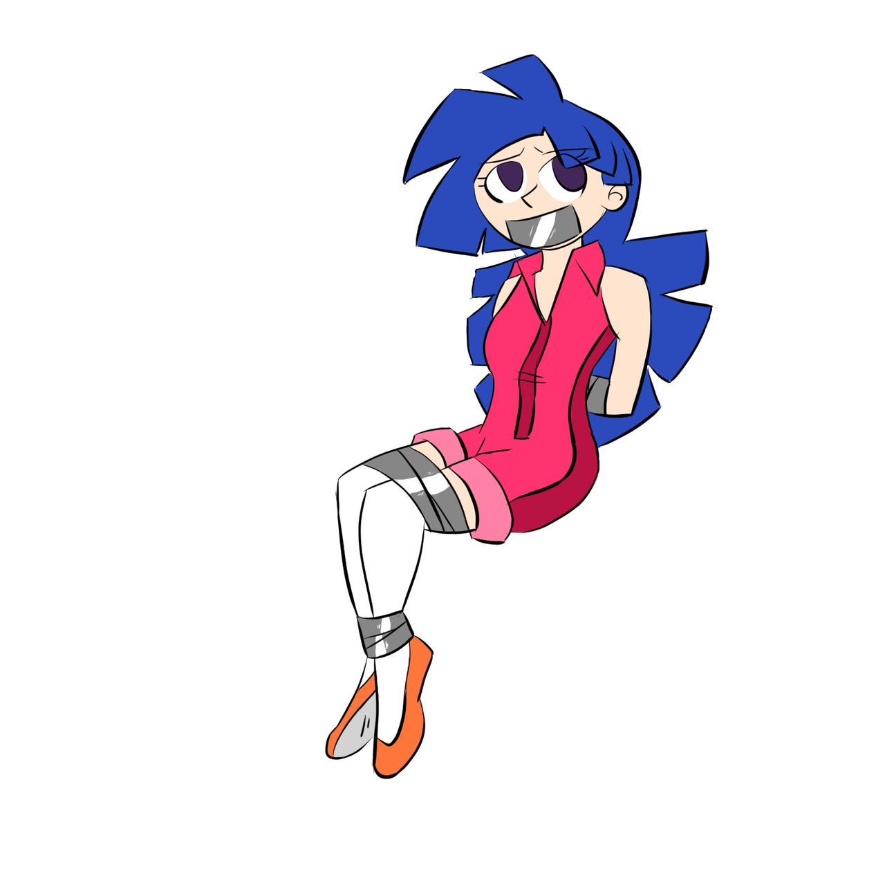Taped Up Marina By Aquaglubs On Deviantart