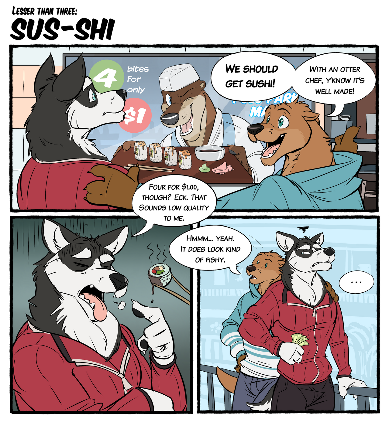 Lesser Than Three Sus Shi By Kingdomblade On Deviantart