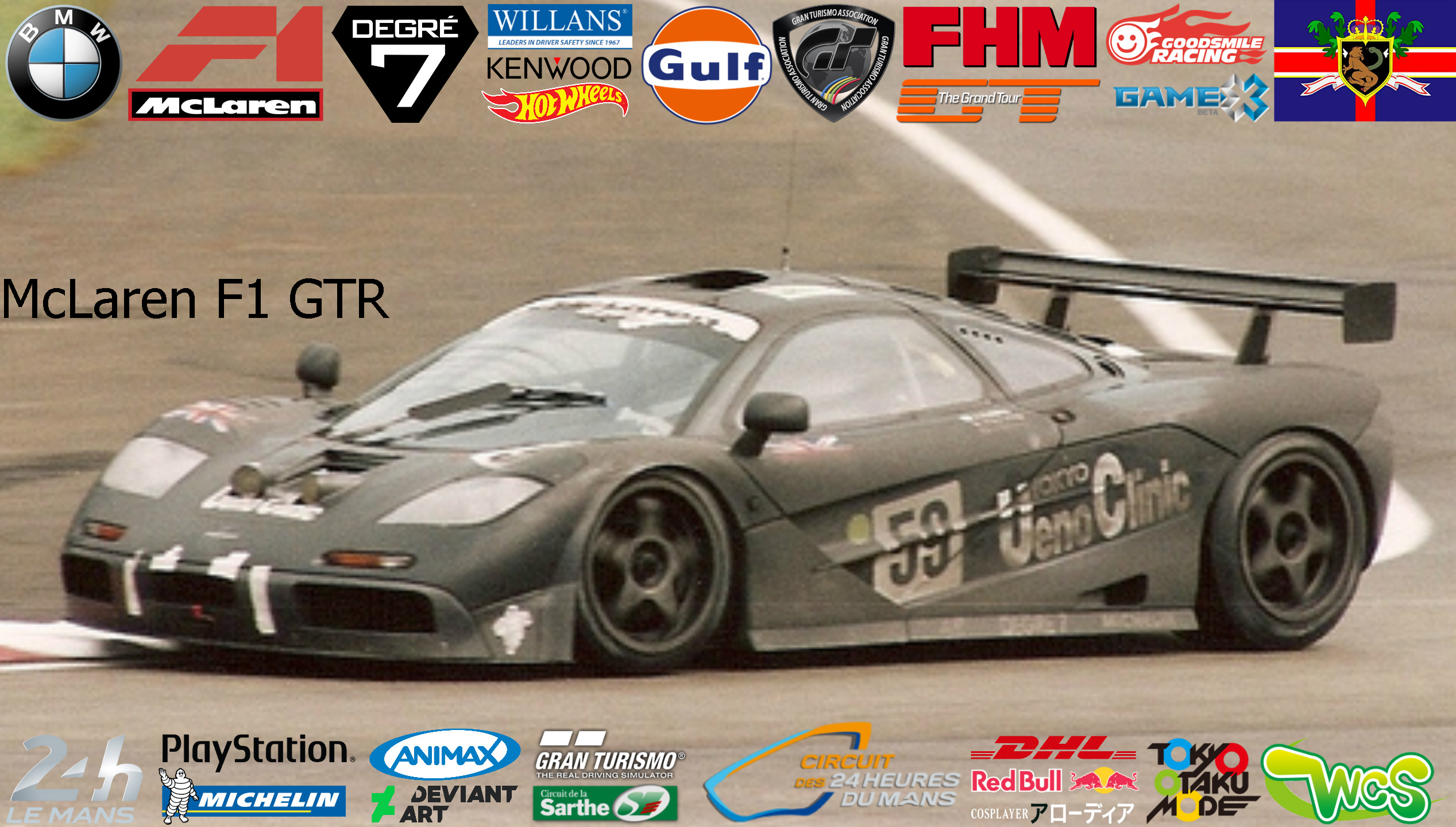 McLaren F1 GTR 1995 Le Mans by SauberAnimax on DeviantArt McLaren F1 GTR 1995 Le Mans by SauberAnimax on DeviantArt