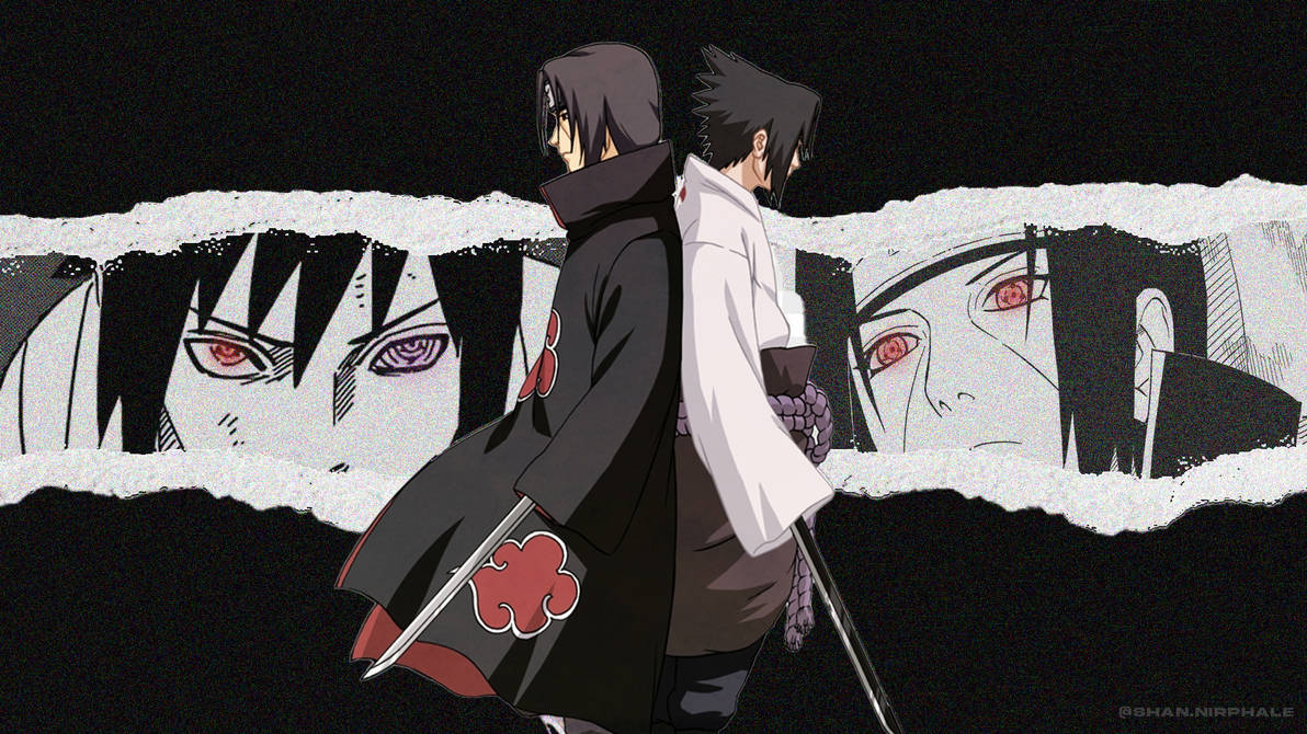 Itachi Sasuke Wallpaper By Therandomshan On Deviantart