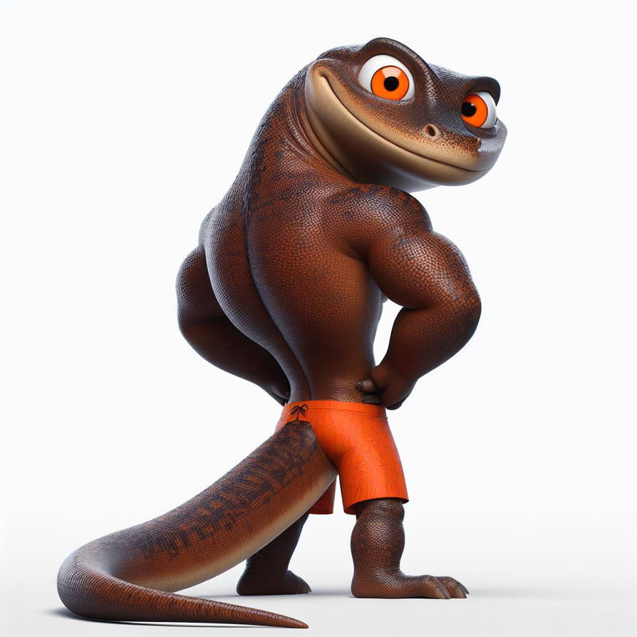 Dall E 3 Digital Komodo File10725 By Mrrfyai On Deviantart