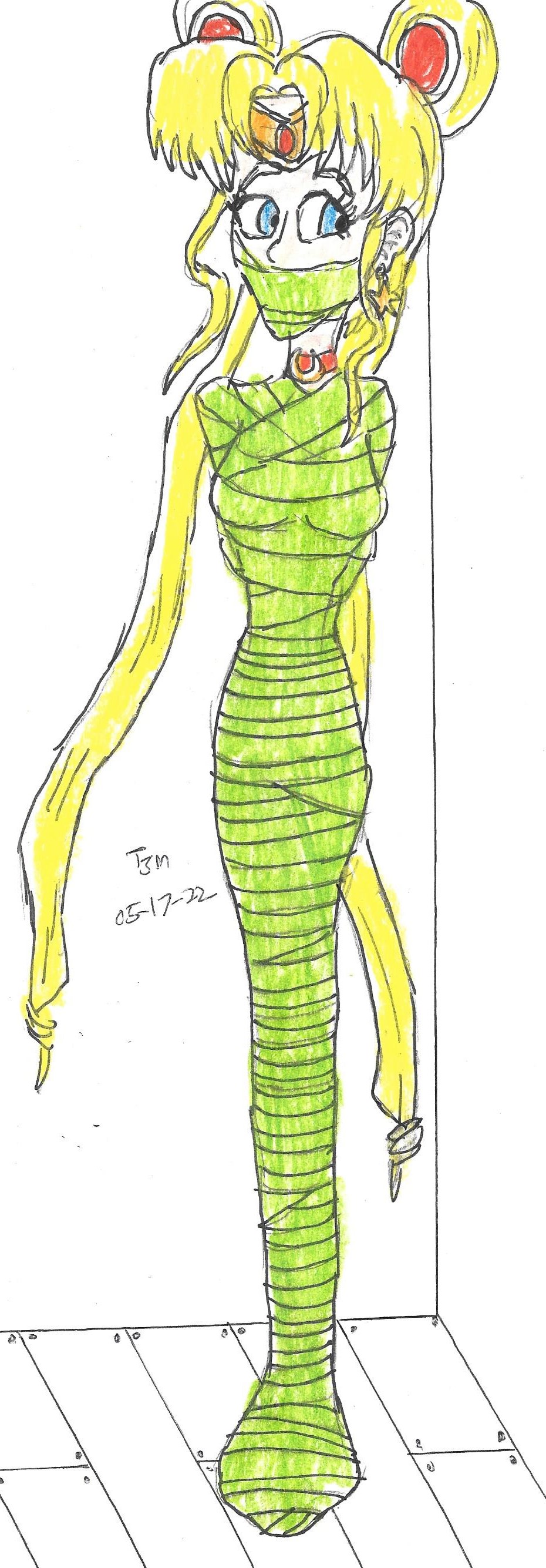 Sailor Moon Serena Mummy By Godzilla713 On Deviantart