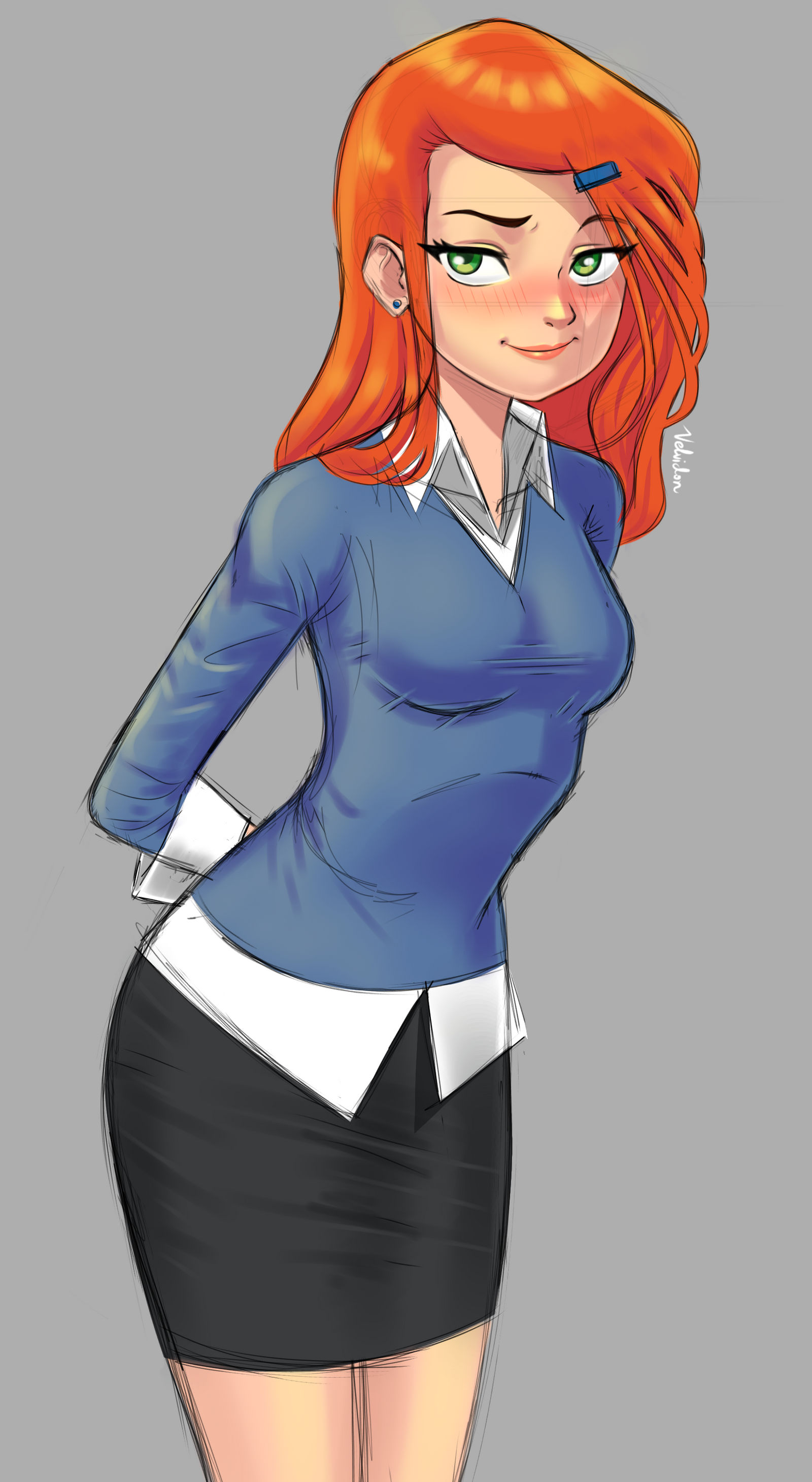 Gwen Tennyson By Velvidon On Deviantart