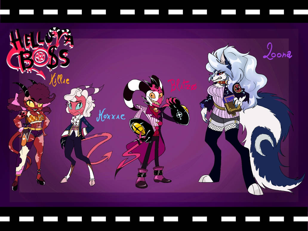 Helluva Boss Imp Redesign By Scarlattobrightstar On Deviantart